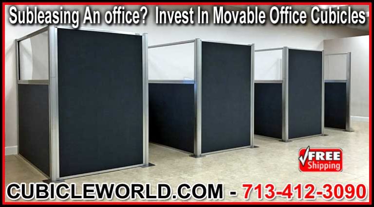 Subleasing an Office? Invest in Movable Office Cubicles Factory Dicrect