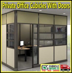 Private Office Cubicles With Doors For Sale Factory Direct FREE Shipping!