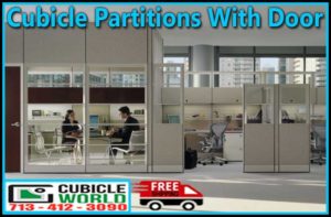 Increase Privacy With A Cubicle Partition With Door From Cubicle World ...